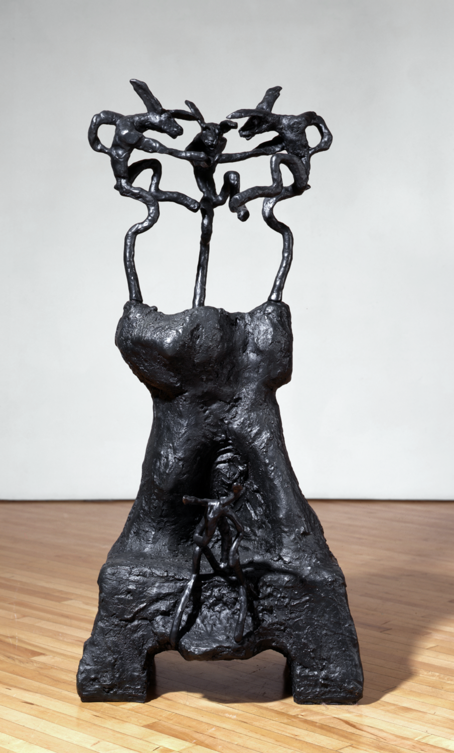 Medium Monument | Bronze Sculpture Art 1996 | Barry Flanagan