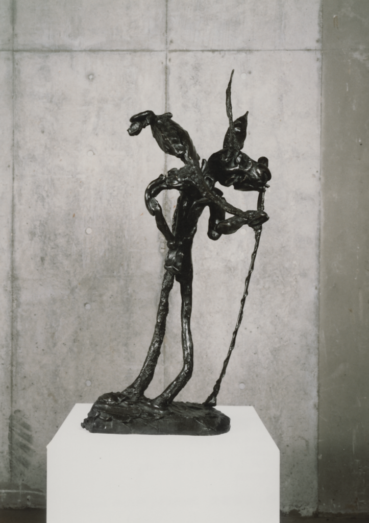 Hare with Bird | Bronze Sculpture Art 1990 | Barry Flanagan