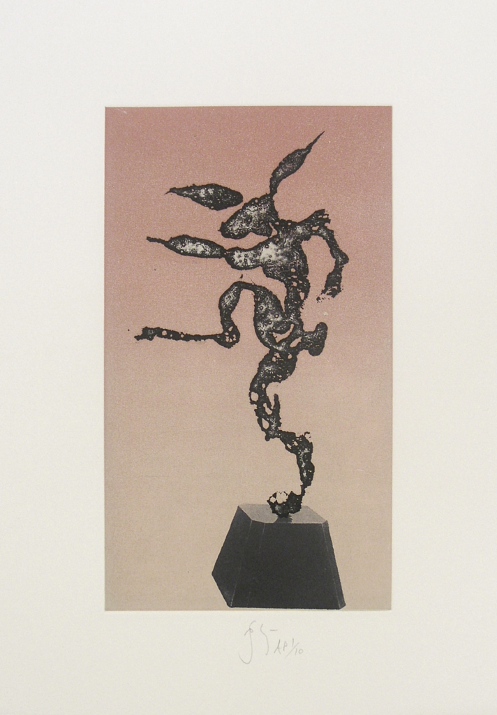 Nijinski | Aquatint Print Art 1994 | Barry Flanagan